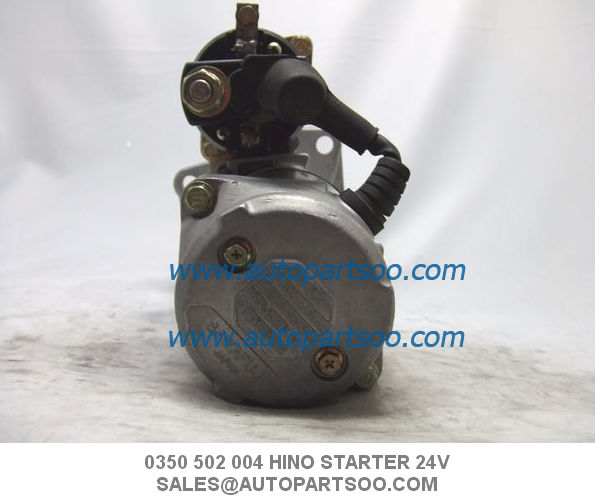 0350 502 004 for Hino Ranger Starter Motor 24V/4.5KW 28100-2064