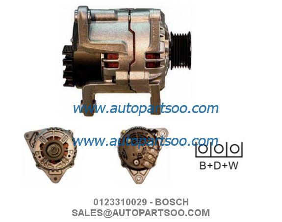 0120489728 0986031310 - BOSCH Alternator 24V 27A Alternador