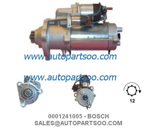 0001241019 0986021490 - BOSCH Starter Motor 24V 5.5KW 12T MOTORES DE ...