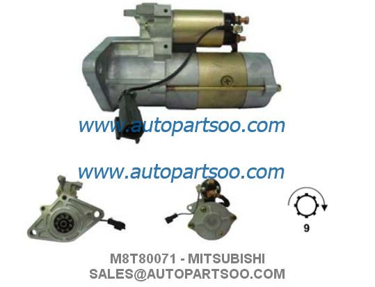 M0T86081 M1T80081 - MITSUBISHI Starter Motor 12V 1.4KW 13T MOTORES DE ...