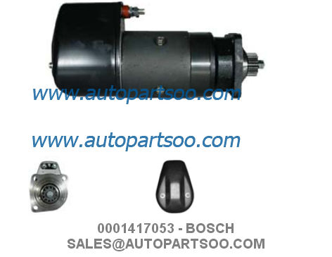 0001411015 0001417016 - BOSCH Starter Motor 24V 6.6KW 11T MOTORES DE ...