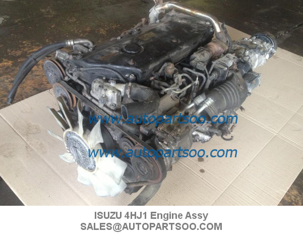 Isuzu 4hj1 Engine Assembly , Diesel Engine Assy Motor Del Isuzu 4hj1
