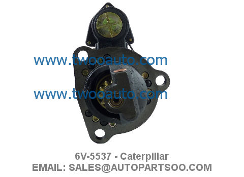 6V-5537 4N3182 10461025 - EXCAVATOR Starter Motor 42MT 24V 7.5KW 11T