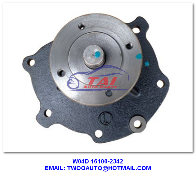 K13ctv Hydraulic Power Steering Pump , K13c Engine Water Pump For Hino ...