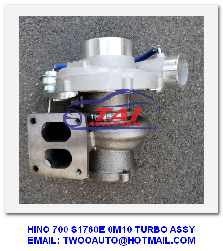 HINO Japanese Engine Parts 700 S1760E 0M10 Turbo Assy , Japanese Truck ...