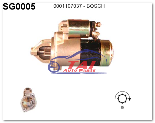 0001107037 Car Motor Starter, Auto Starter Motor, 0001108030 ...