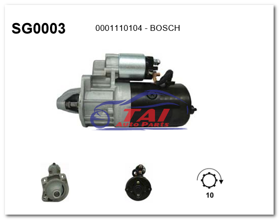 0001109014 - BOSCH, 0001223001, 0001218018, Auto Parts Starter Motor ...