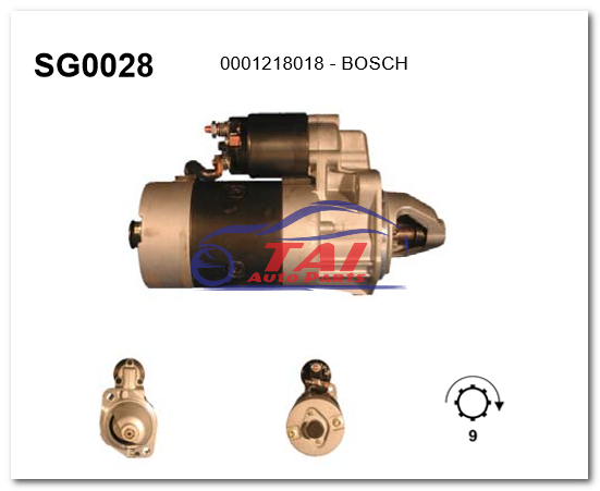 0001110041-BOSCH, Auto Parts Starter Motor 0001110129, 0001116001 ...