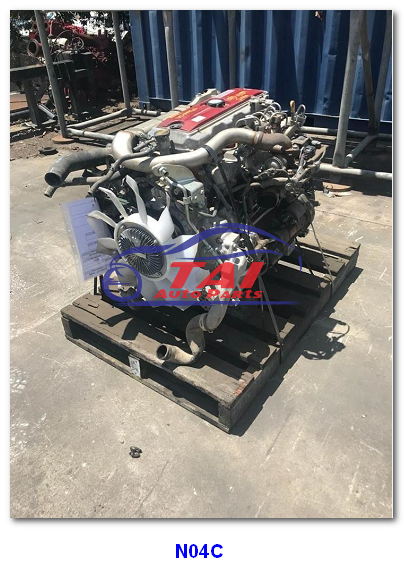N04C Complete Engine Automotive Engine Part , High Performance Hino ...