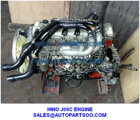 Used K13C Hino Engine Parts E13C E13CT JO7C J07E J08C J08E P11C TS 16949