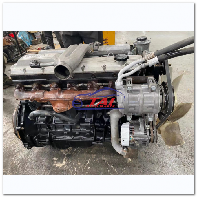 Used Original 1HZ Diesel Engine With Gearbox for Toyota Land Cruiser ...