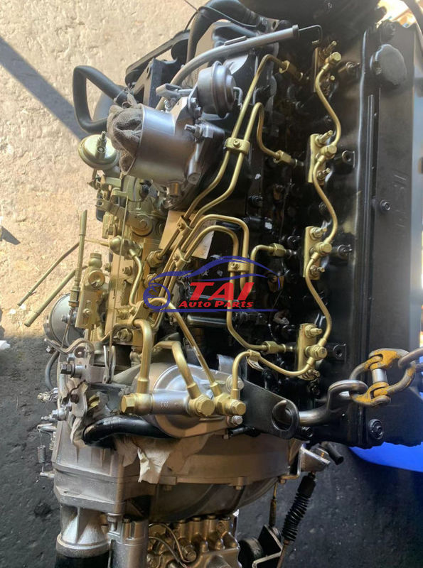 Japanese 4HF1 Isuzu Engine Spares Assembly With Gearbox For Npr Nkr