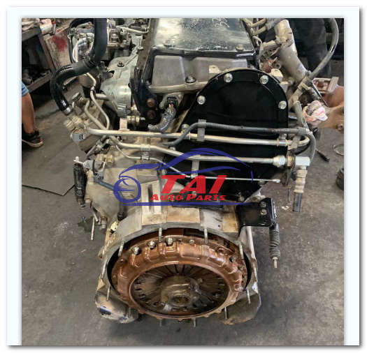 Nissan UD GE13 GEQ13 Turbo Engine Assembly 4 Cylinder With Gearbox