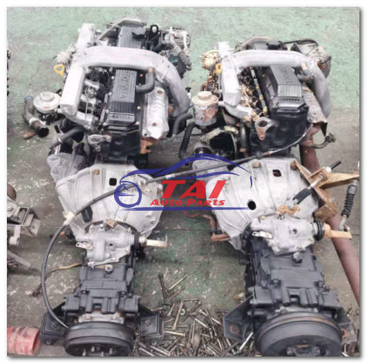 4.2L 6 Cylinder 1HZ Turbo Diesel Used Complete Engine For Toyota ...