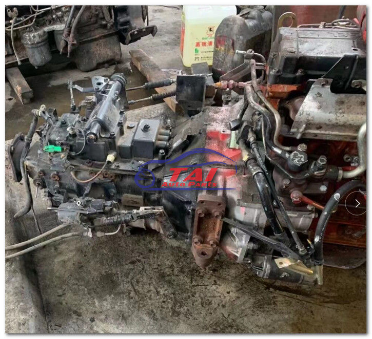 Good Condition ISUZU Japan Used Truck Engine 6HE1T Steel Material