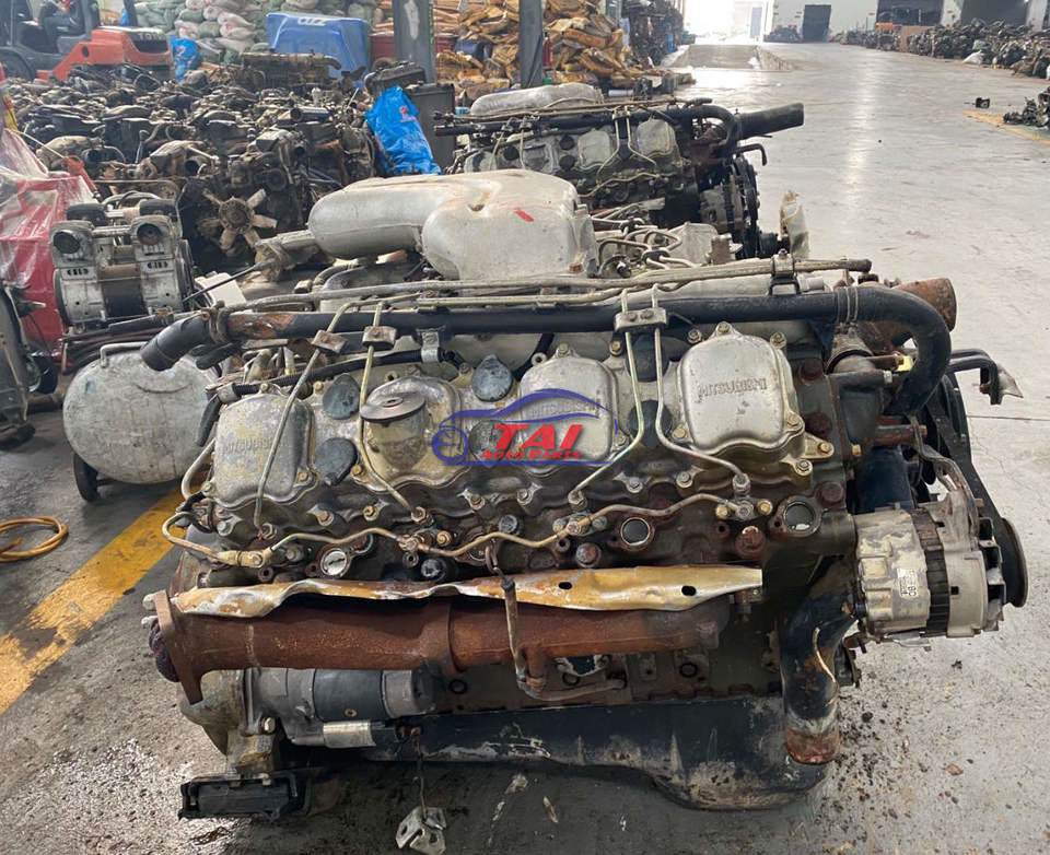 Japanese Original Used Diesel Engine Assembly 8DC9 8DC9-3A 8 Cylinders ...