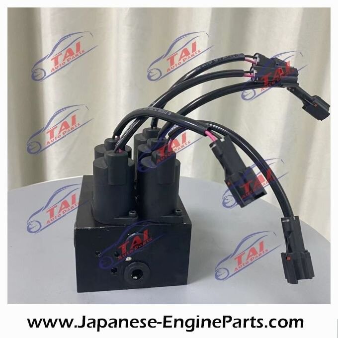 Standard Size Japanese Truck Parts Excavator Solenoid Valve Group KHJ14520