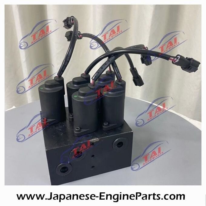 Standard Size Japanese Truck Parts Excavator Solenoid Valve Group KHJ14520