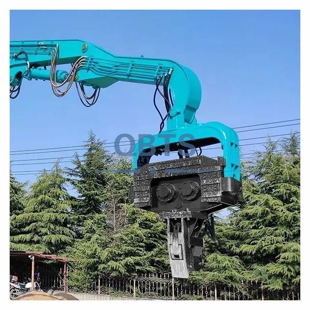 Excavator Mounted Pile Hammer For Jonyang JYL135C/JYL210E/JY230E/JY210E/J