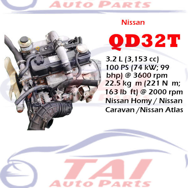 QD32 QD32T Japanese Rebuilt Engines For Nissan