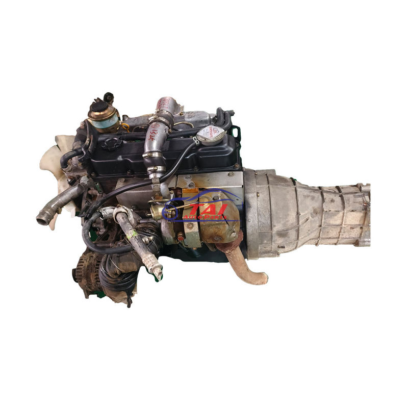 Japanese QD32 Turbo Nissan Engine Parts Diesel Engine With Gearbox For ...