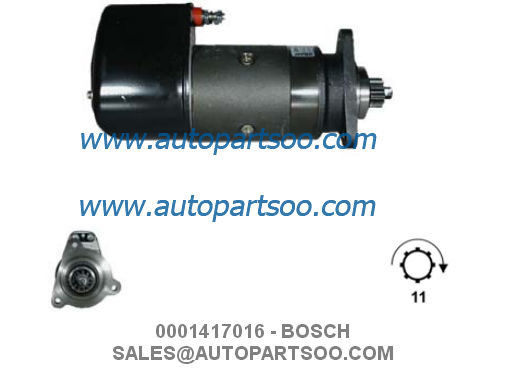 0001411015 0001417016 - BOSCH Starter Motor 24V 6.6KW 11T MOTORES DE ...