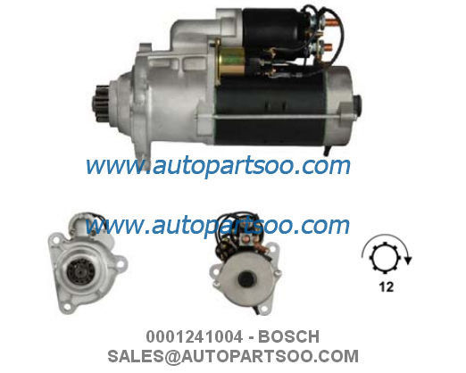 0001107033 0001107062 - BOSCH Starter Motor 12V 1.1KW 9T MOTORES DE ...