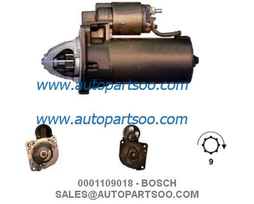 0001107047 - BOSCH Starter Motor 12V 1.1KW 10T MOTORES DE ARRANQUE