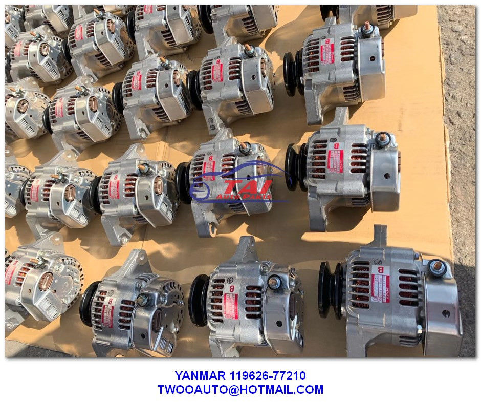 Yanmar Original Alternator Japanese Engine Parts For R55-9 R60-7 119626-77210 101211-2951