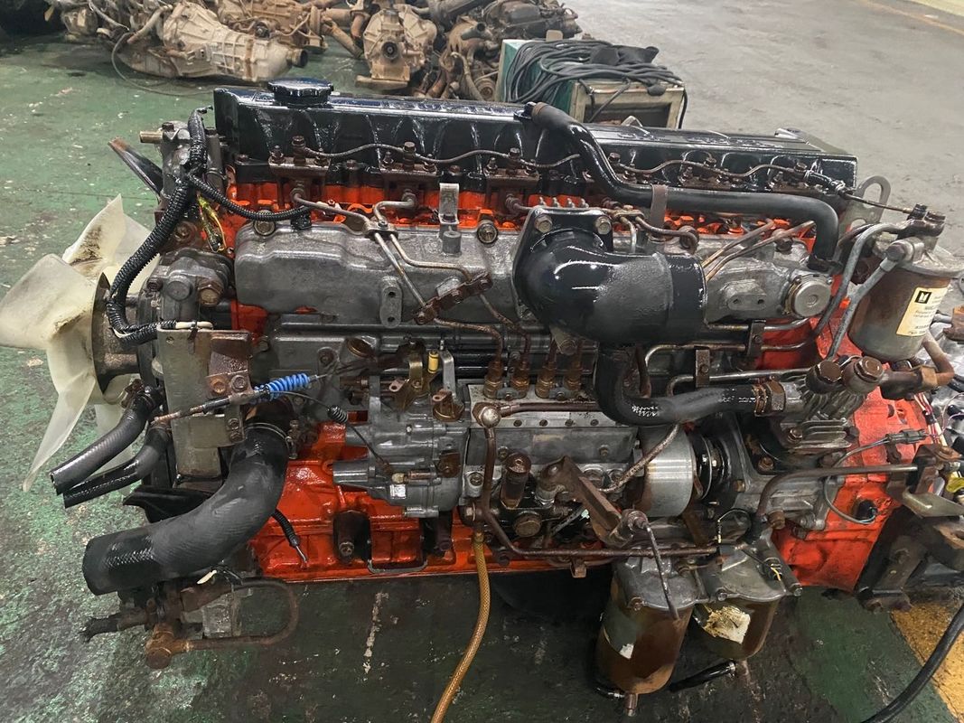 Good Condition Used Engine , Japan Original Isuzu 6he1 Engine