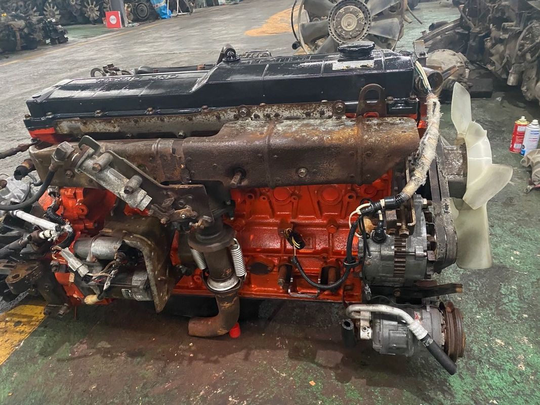 Good Condition Used Engine , Japan Original Isuzu 6he1 Engine