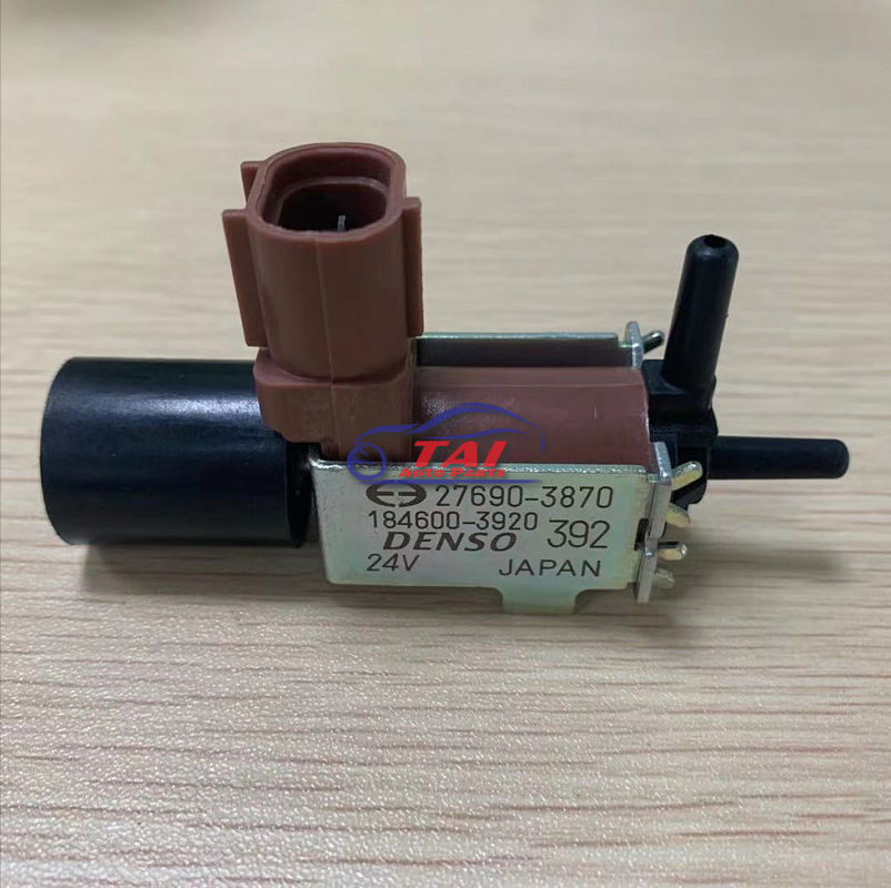Original New Vacuum Solenoid / Solenoid Valve 24V 27610-3870 S2761-03870 27690-3870 184600-3920 ...