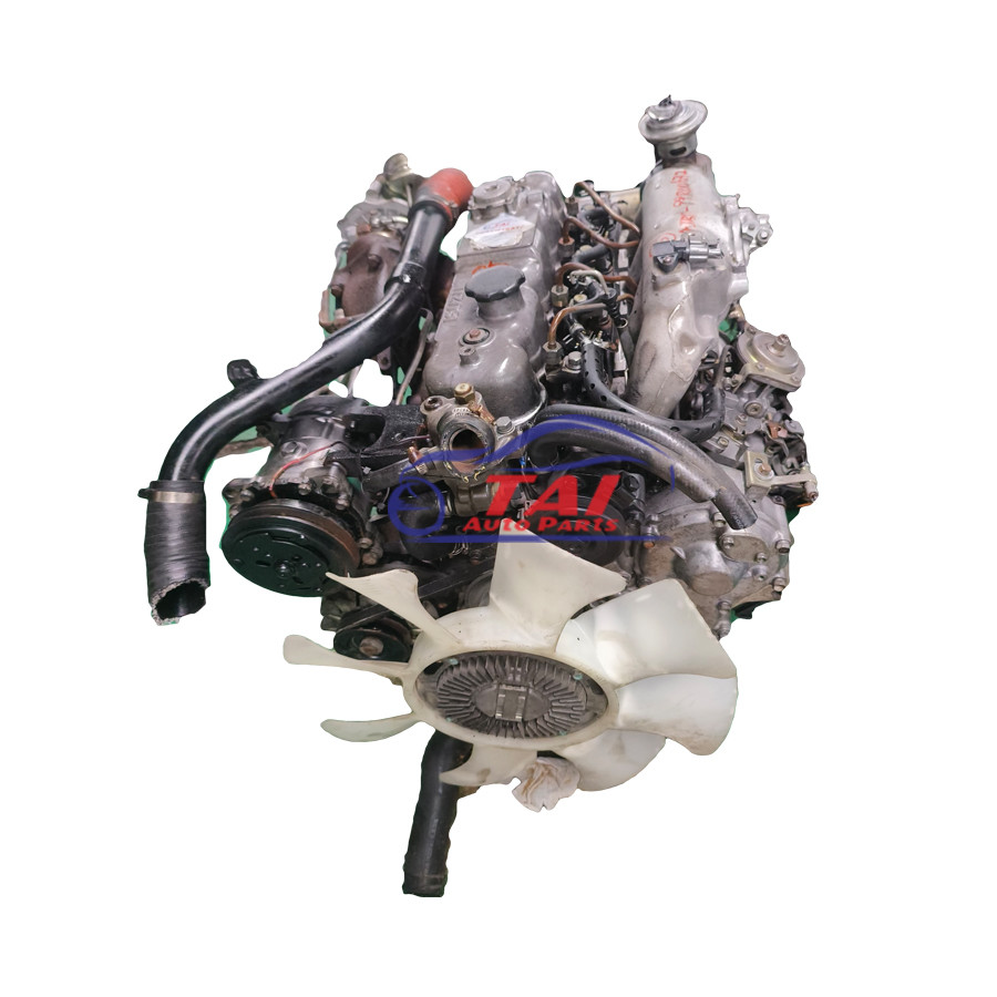 Japan Second Hand Isuzu Engine 4JB1 / 4JB1T Turbo Diesel Engine