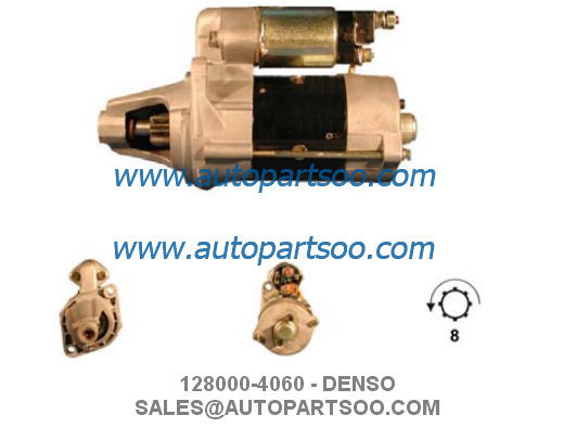 128000-1950 128000-4060 - DENSO Starter Motor 12V 0.6KW 8T MOTORES DE ...