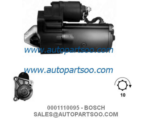 0001110089 0001110095 - BOSCH Starter Motor 12V 1.7KW 10,11T MOTORES DE ...