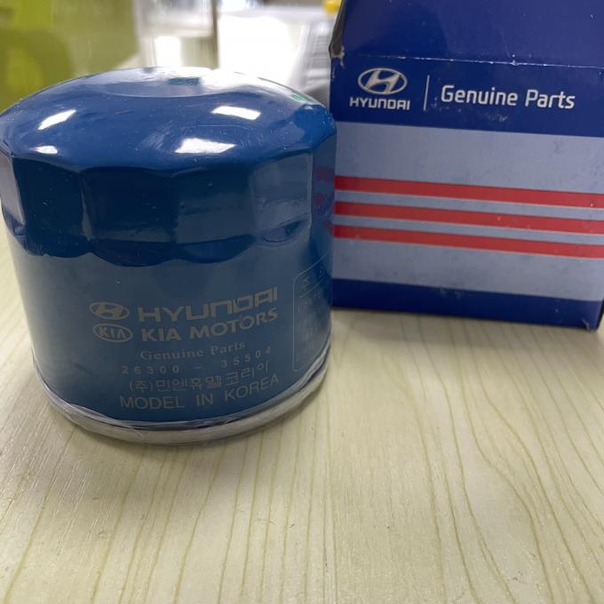 Genuine Parts Hyundai Oil Filter 26300-35504 For Kia Motors