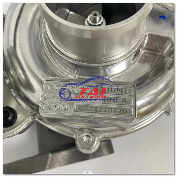 ISO Truck Diesel Engine RHF4 Turbocharger 8981320720 For Isuzu Dmax 4JK1