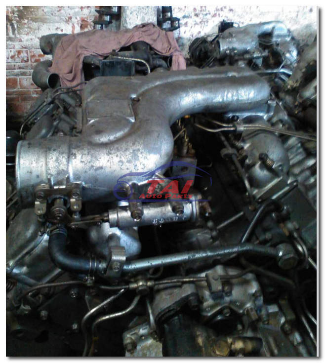 Japanese Original Used Diesel Engine Assembly 8DC9 8DC9-3A 8 Cylinders ...