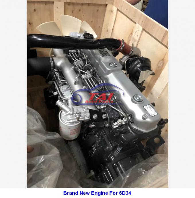 Used / New 6D34T 6D34 Complete Engine Assembly For Mitsubishi Excavator