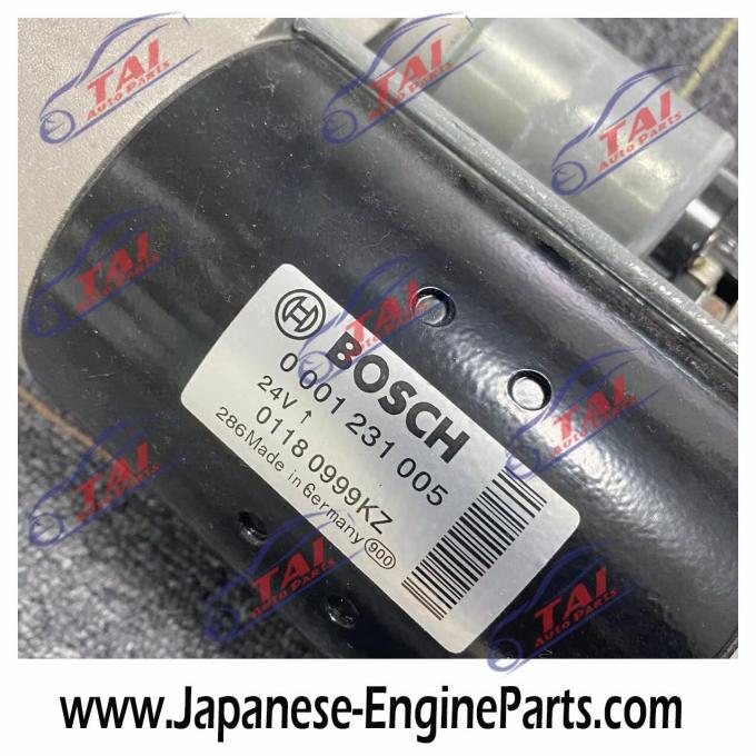 Bosch 24V Auto Parts Starter Motor For Deutz Engine 0001231005 01180999