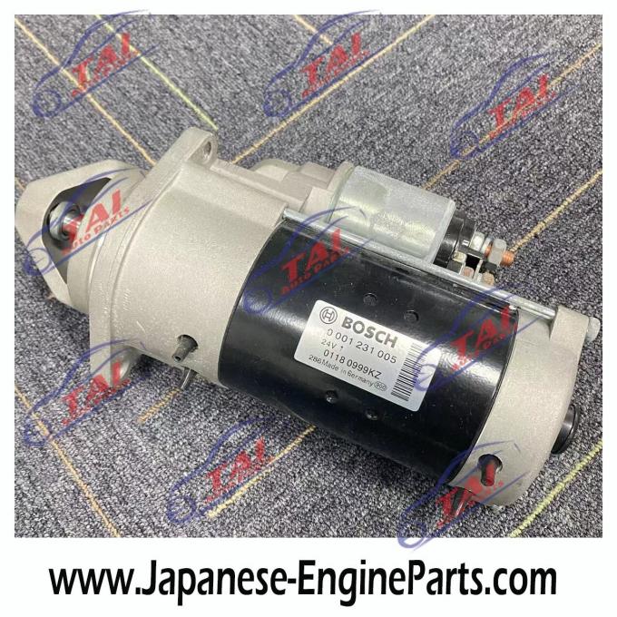 Bosch 24V Auto Parts Starter Motor For Deutz Engine 0001231005 01180999