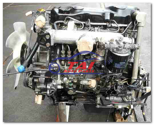 TS 16949 Mitsubish 4D34 TURBO Used Engine Excellent Quality